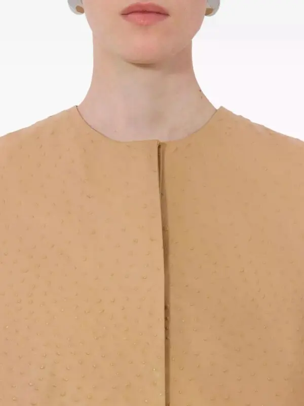 Loulou De Saison Yari Leather Coat