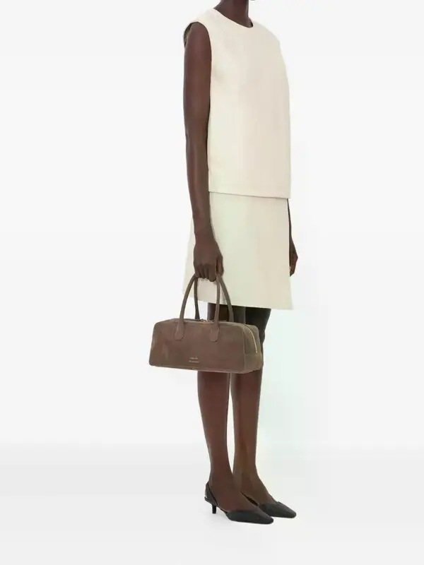 Loulou De Saison Ostrich-effect Zip Top