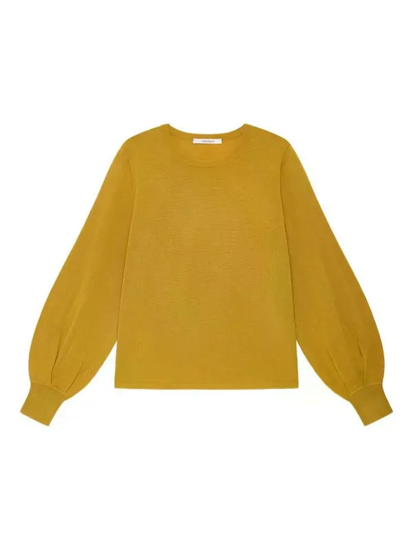 Malìparmi Balloon-sleeve Sweater - Yellow