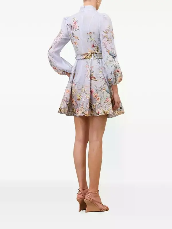 Zimmermann Rebellion Floral Mini Dress