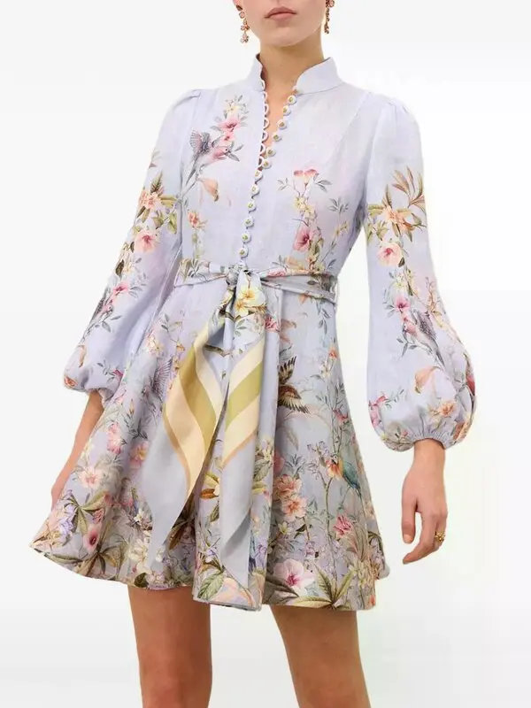 Zimmermann Rebellion Floral Mini Dress