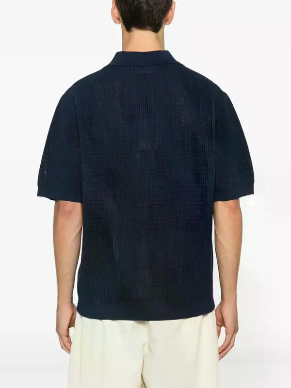 Drole De Monsieur Polo Maille Monogramme Polo Shirt
