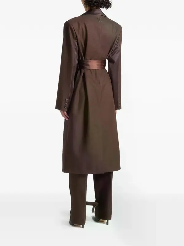 Manière De Voir Ilona Belt-detail Trench Coat