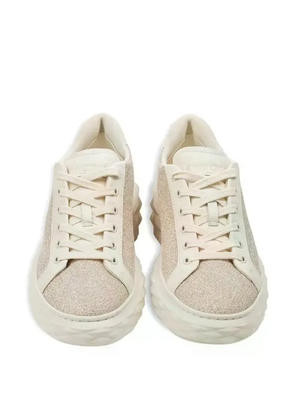 JIMMY CHOO Diamond Light Maxi F Platform Sneakers