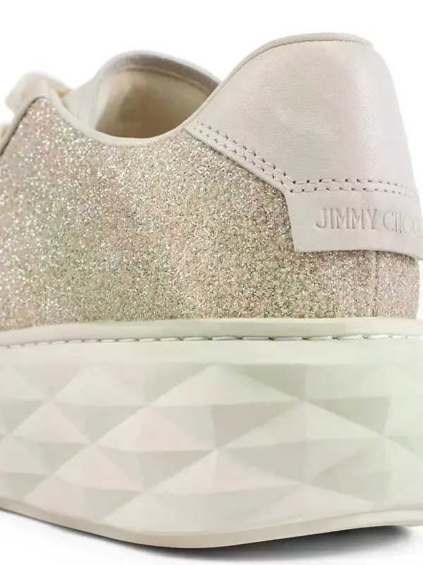 JIMMY CHOO Diamond Light Maxi F Platform Sneakers