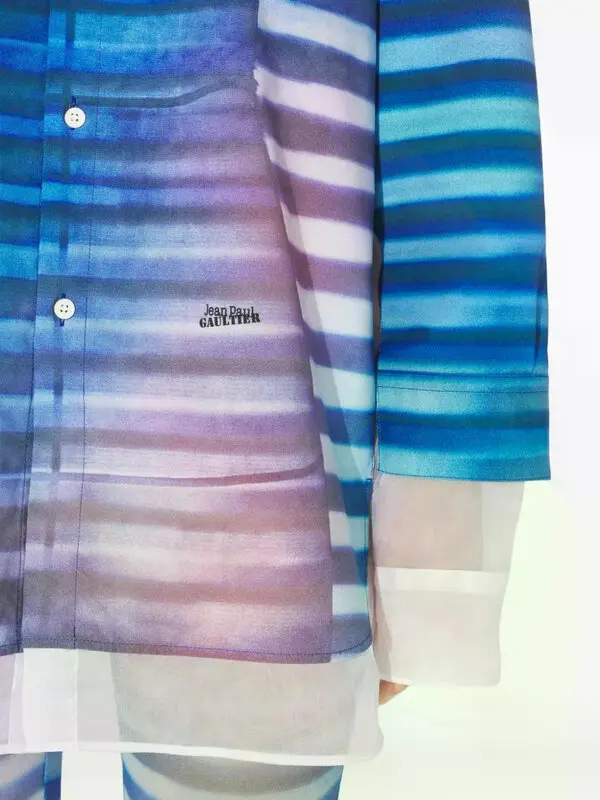 JEAN PAUL GAULTIER Printed Shirt With Buttoned Cuffs