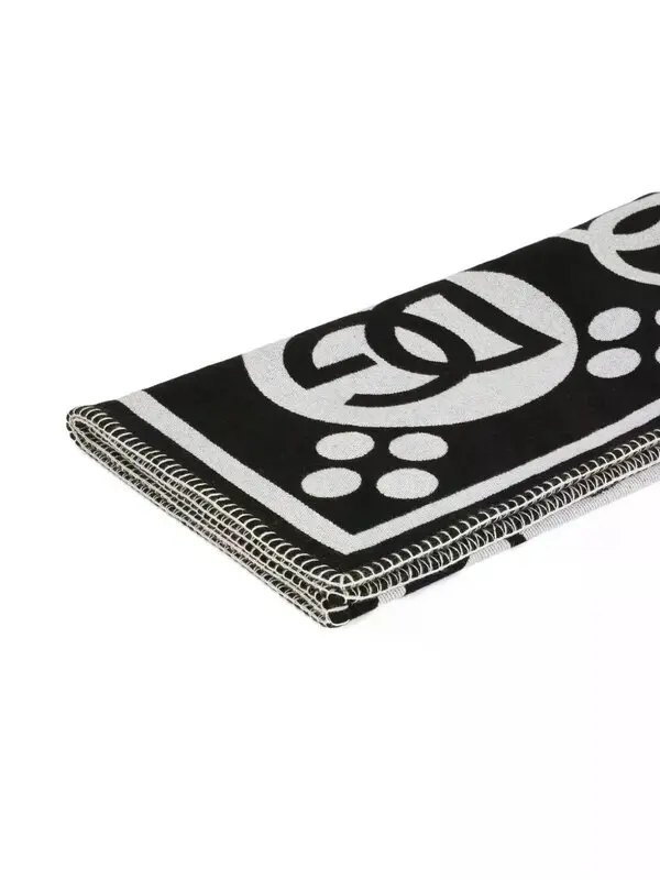 Dolce & Gabbana Logo-pattern Blanket