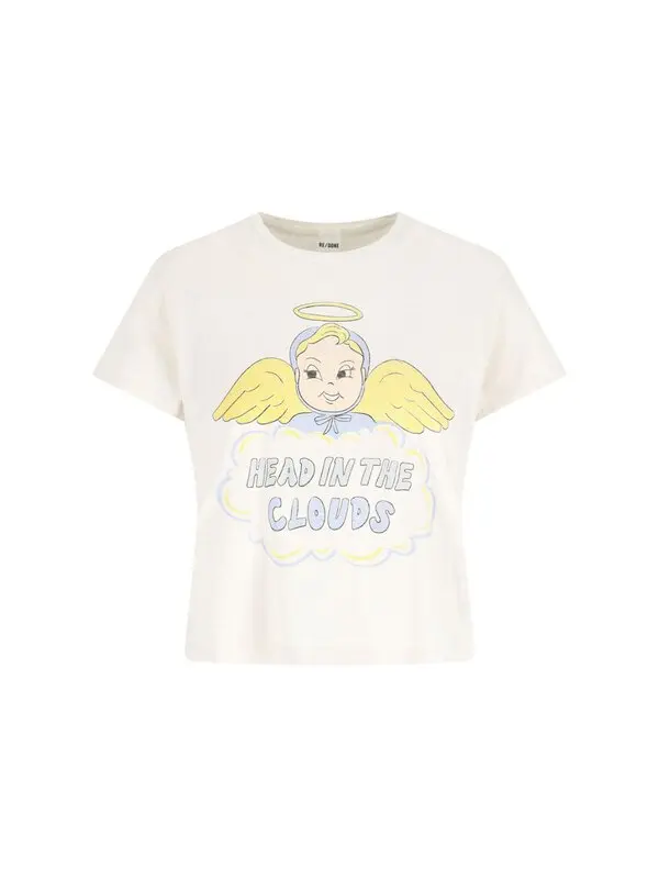 RE/DONE Clouds T-shirt