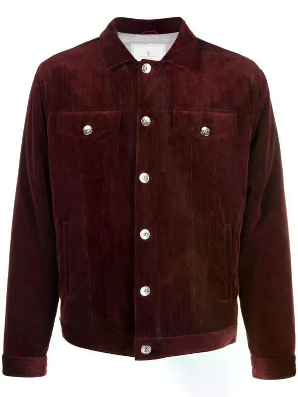 Brunello Cucinelli Corduroy Padded Shirt Jacket