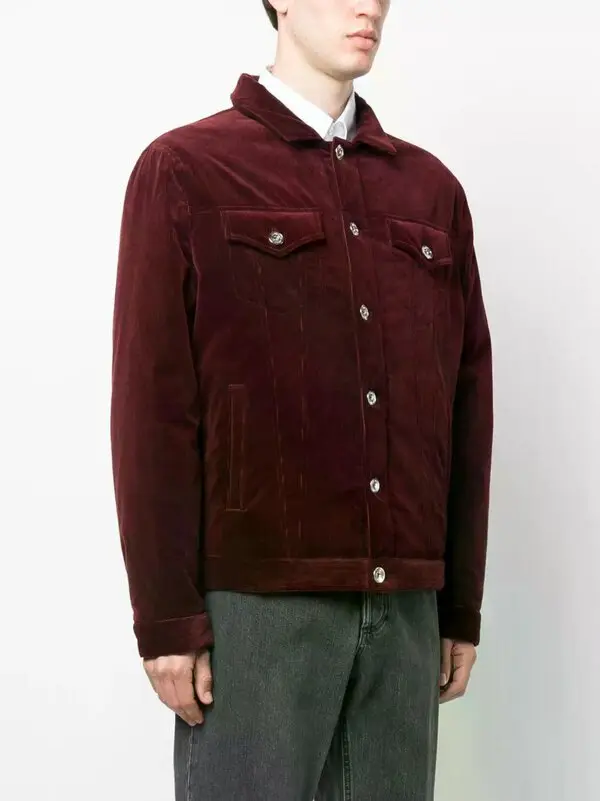 Brunello Cucinelli Corduroy Padded Shirt Jacket