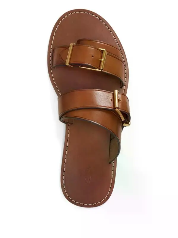 Polo Ralph Lauren Flat Sandals - Brown
