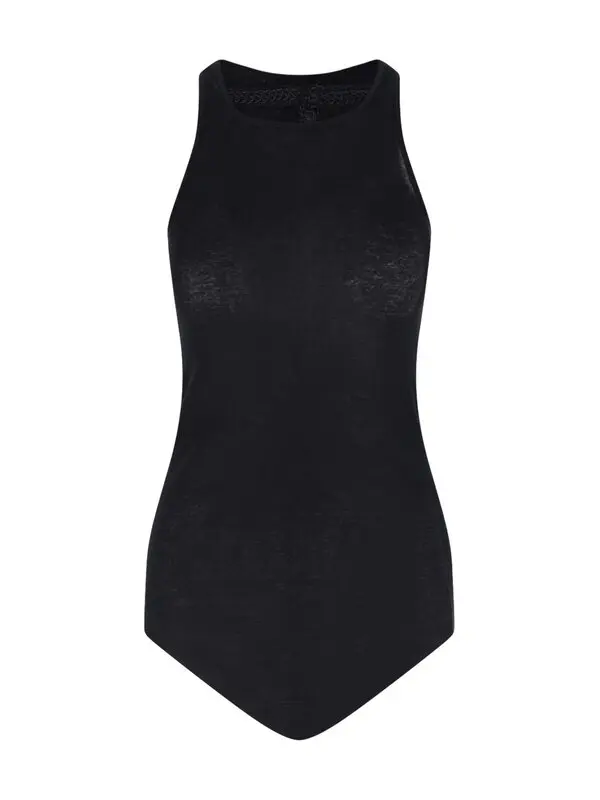 Rick Owens Cotton Tank Top - Black