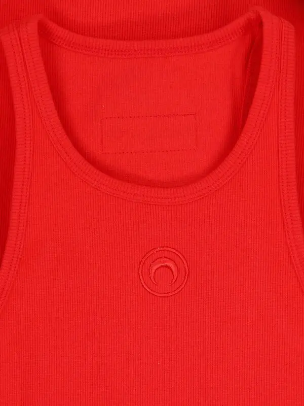Rick Owens Cotton Tank Top - Red