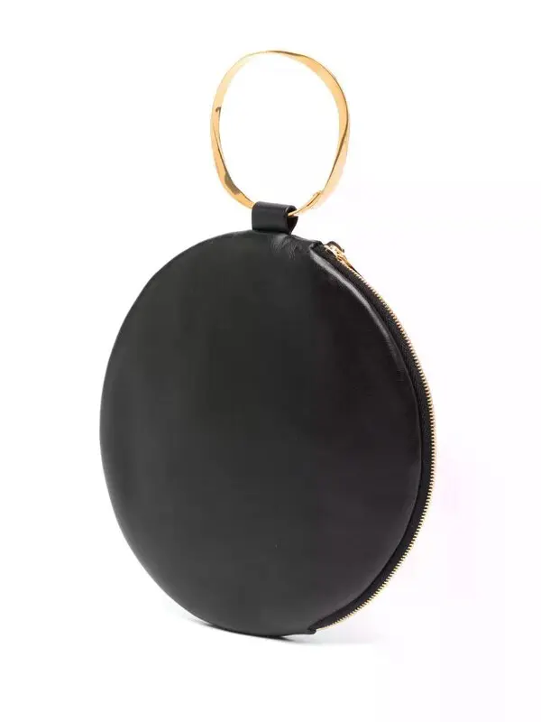 THE ROW Round Bracelet Clutch - Black
