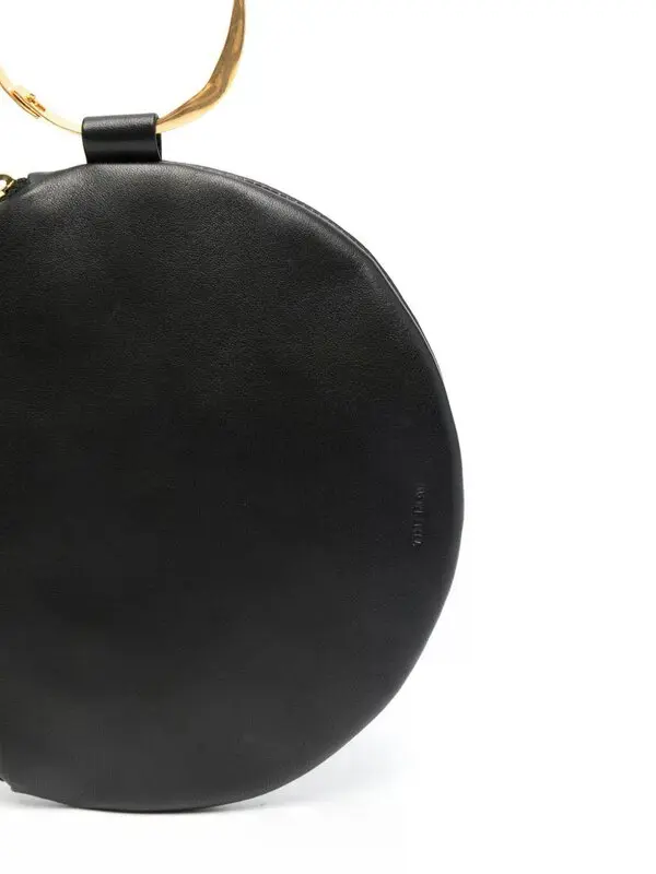 THE ROW Round Bracelet Clutch - Black