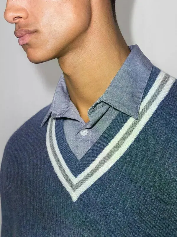 Brunello Cucinelli V-neck Cashmere Jumper
