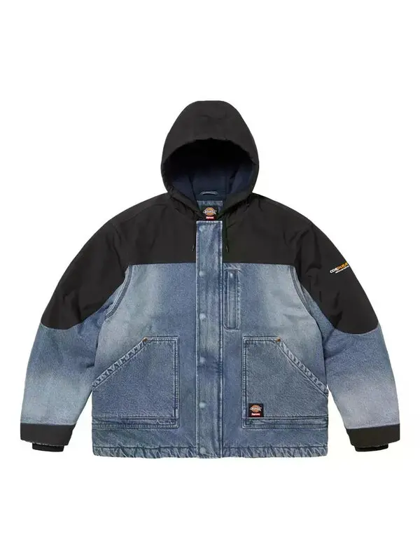 Supreme X Dickies® Hooded Work Jacket - Blue