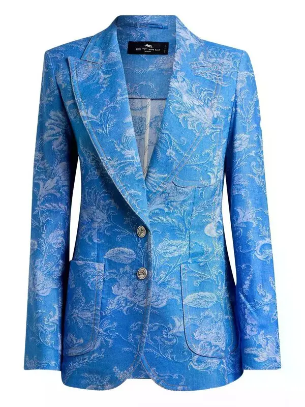 Etro Printed Brocade Jacket