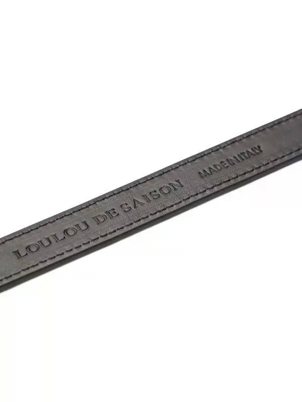 Loulou De Saison Ceylon Textured Embossed Belt