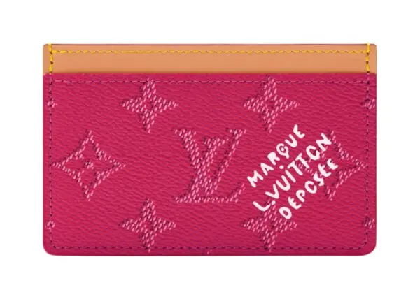 LOUIS VUITTON Card Case - Rose Pondicherry Rosa
