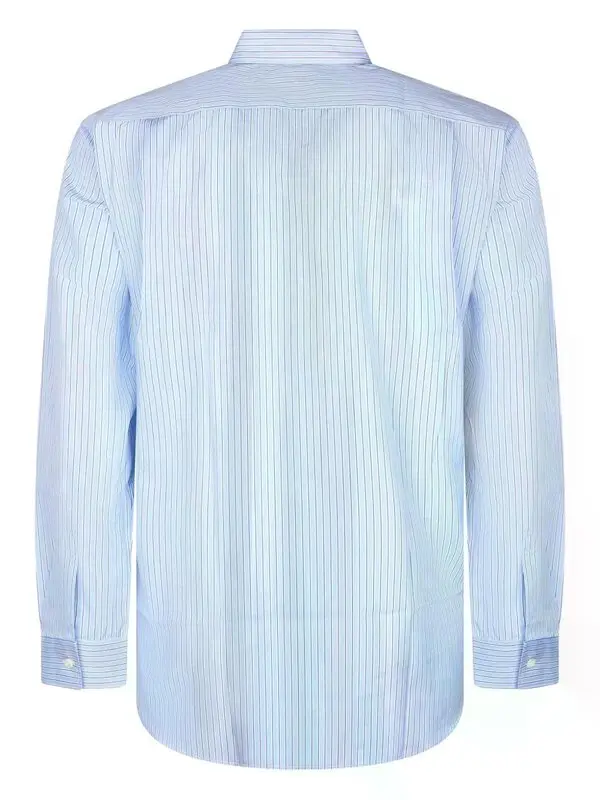Comme Des Garçons Chest-pocket Striped Shirt