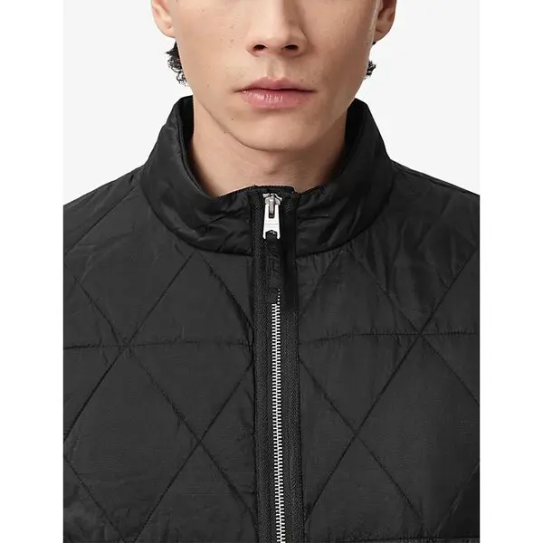 ALLSAINTS Tribex Funnel-neck Quilted Jacket