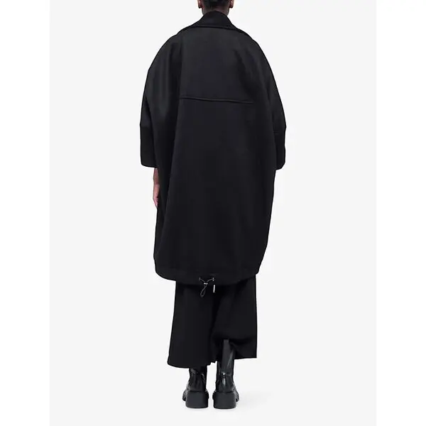 LEEM Wool-blend Biker Coat