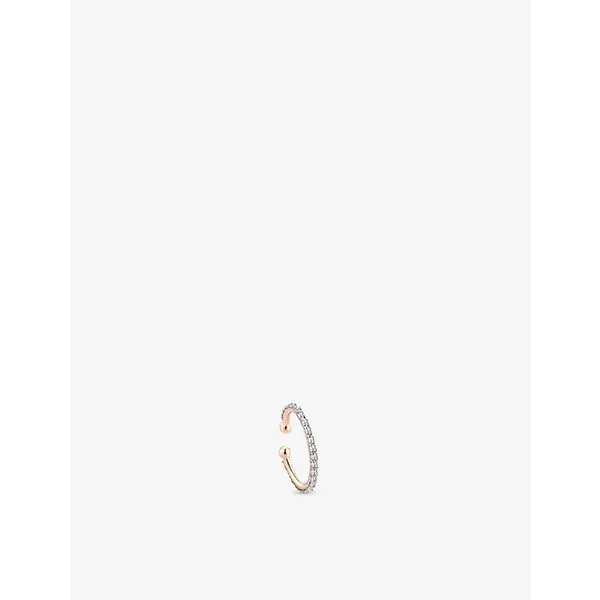 Kismet By Milka Diamond Cuff - Rose Gold