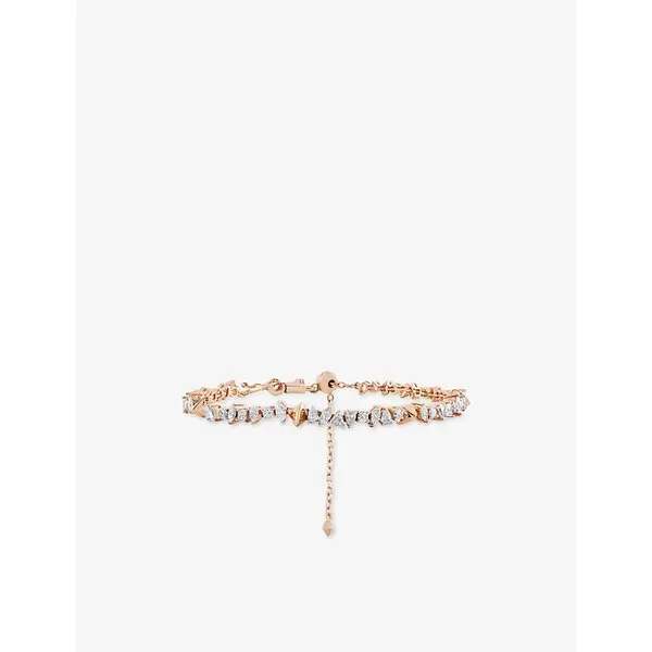 Kismet By Milka Curium Diamond Bracelet - Rose Gold