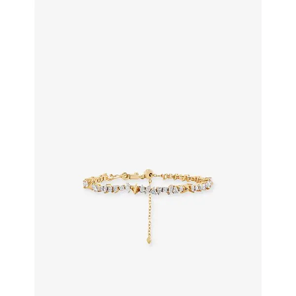 Kismet By Milka Curium Diamond Bracelet - Yellow Gold