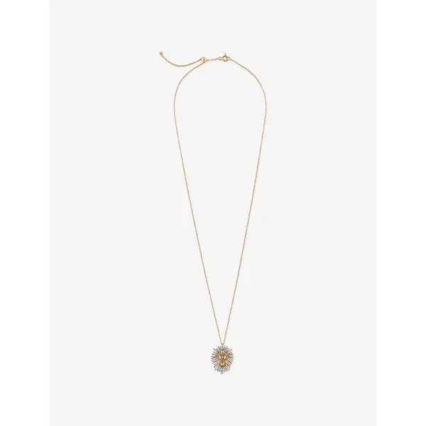 Kismet By Milka Leo Mini Diamond Pendant Necklace - Yellow Gold