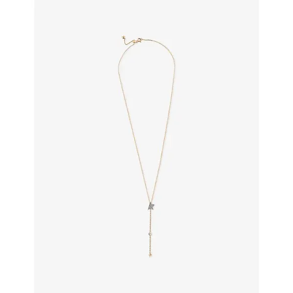 Kismet By Milka Cosmic Comet Diamond Pendant Necklace - Yellow Gold