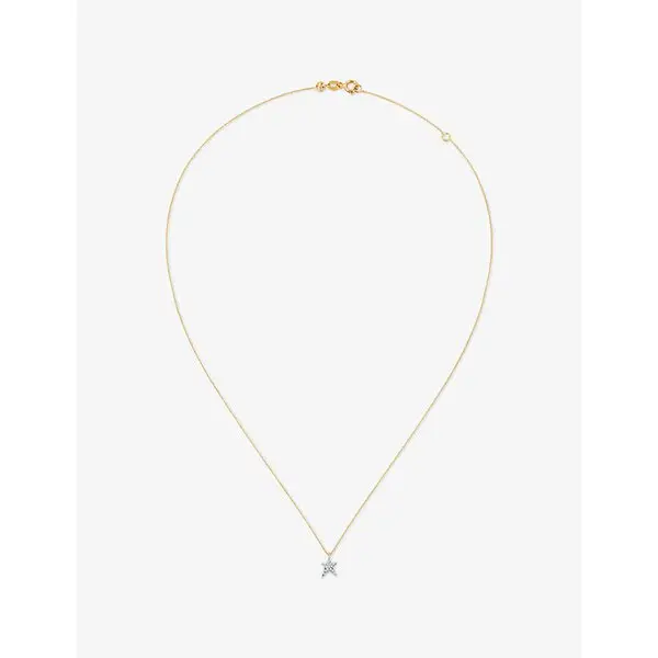 Kismet By Milka Starstruck Mini Diamond Pendant Necklace - Yellow Gold