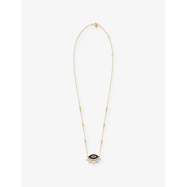 Kismet By Milka Diamond Pendant Necklace - Yellow Gold