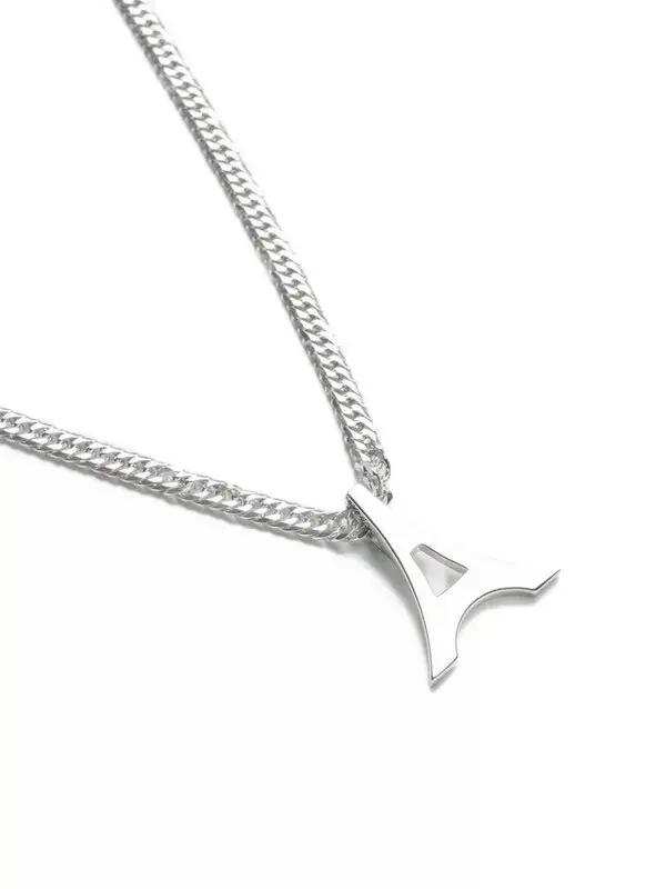 Manière De Voir Sterling Eiffel Pendant Necklace