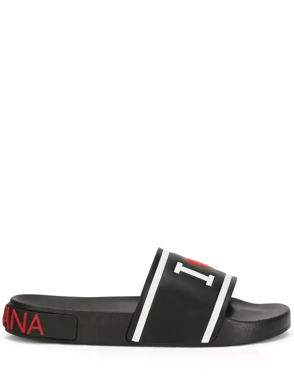Dolce & Gabbana Raised Logo Slides