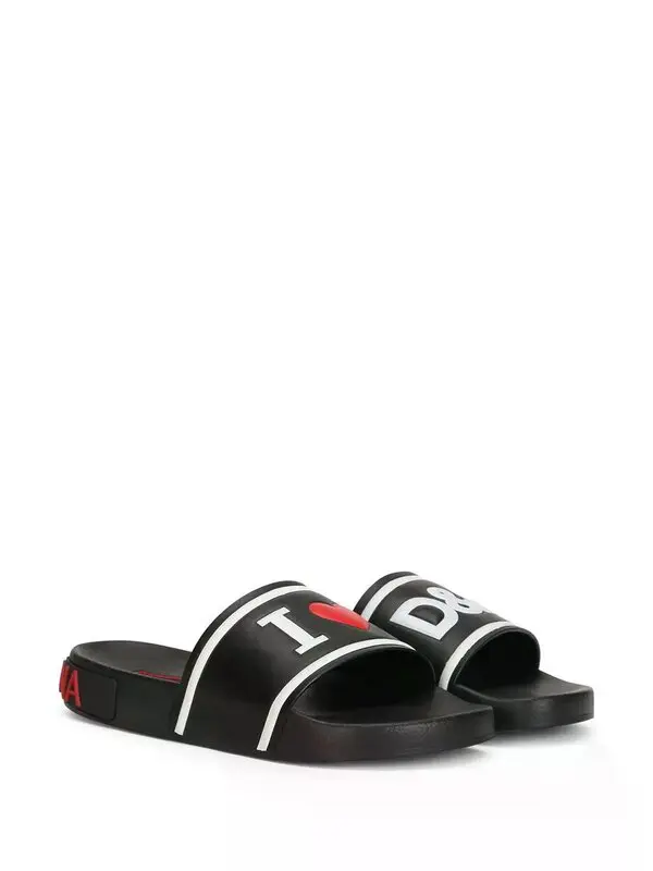 Dolce & Gabbana Raised Logo Slides