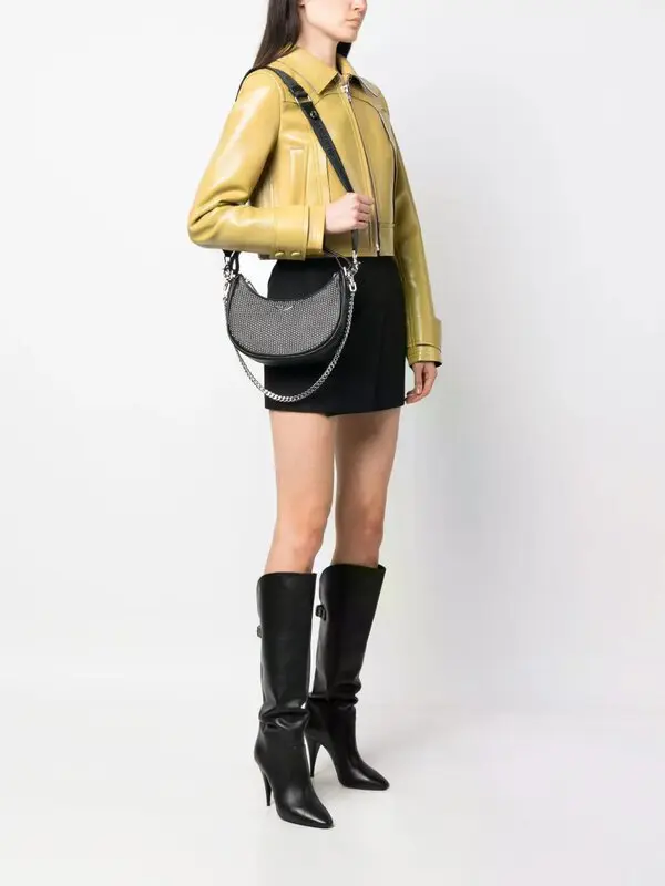 Zadig&Voltaire Plumetis Leather Shoulder Bag