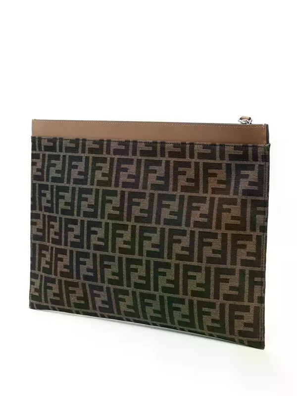 Fendi Monogram Pattern Clutch