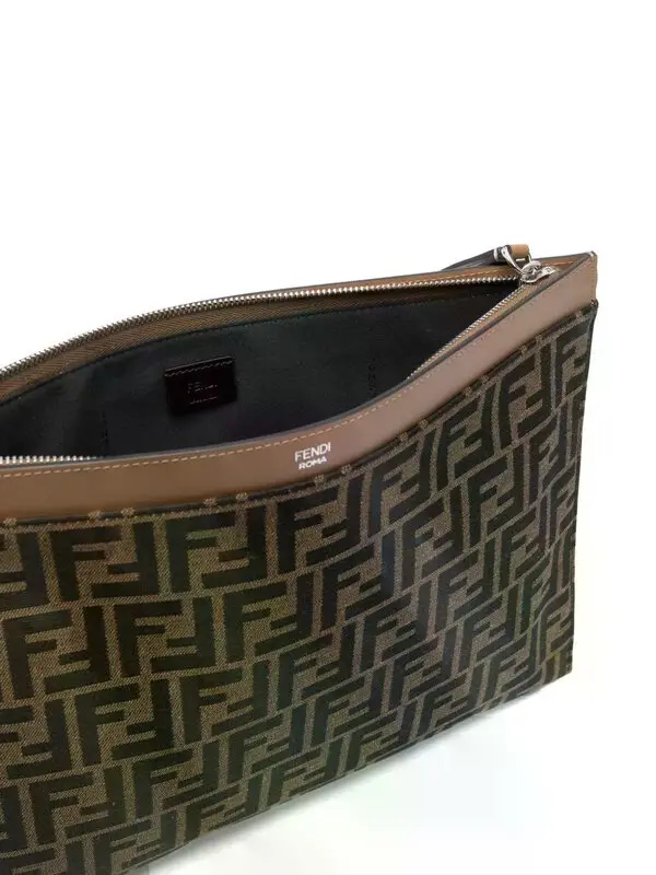 Fendi Monogram Pattern Clutch
