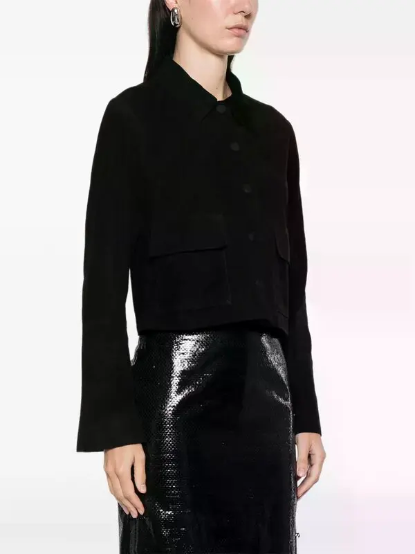 BY MALENE BIRGER Annie Pocket-buttoned Jacket - Black