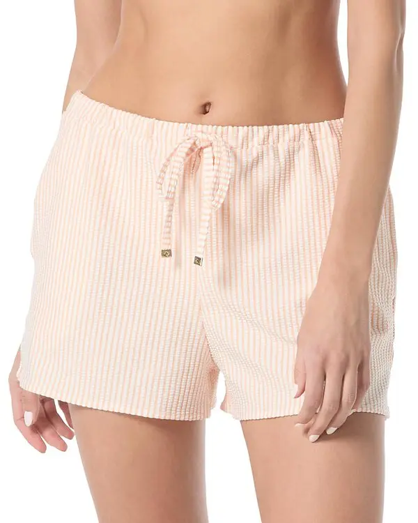 Kate Spade New York Swim Cover-up Shorts - Light Canteloupe