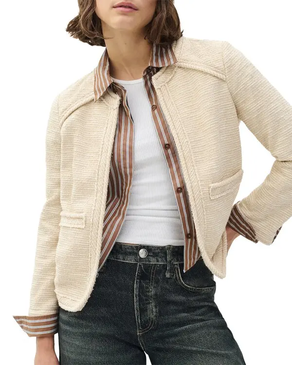 Rag & Bone Clarice Jacket - Cream