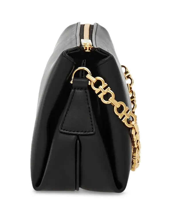 FERRAGAMO Leather Mini Bag - Nero