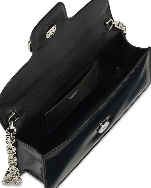 FERRAGAMO Double Gancini Mini Chain Bag