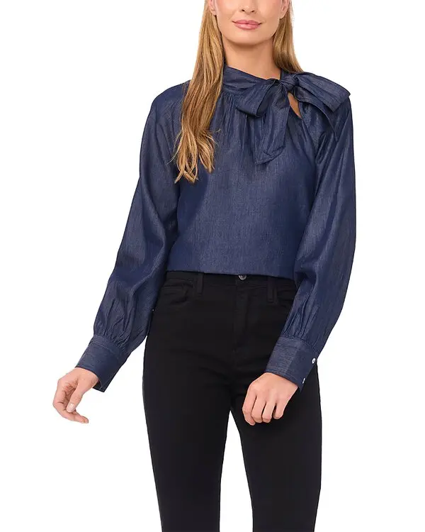 CECE DUPRAZ Raglan Sleeve Bow Shirt