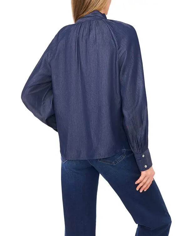CECE DUPRAZ Raglan Sleeve Bow Shirt