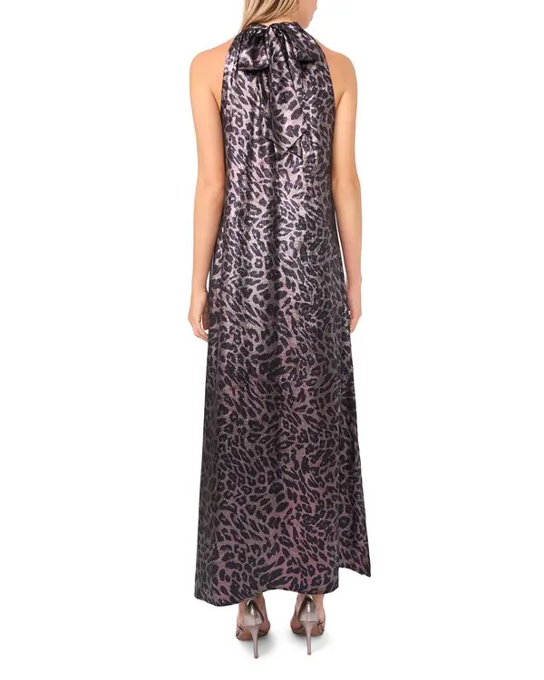 Vince Camuto Halter High Neck Maxi Dress