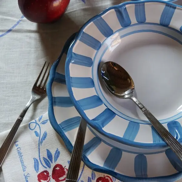 LA GABBIANELLA Rimini Dinner Plate - Blue