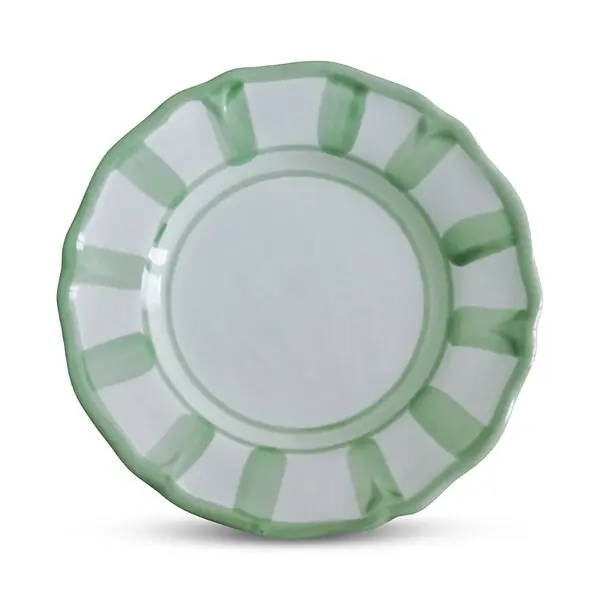 LA GABBIANELLA Rimini Salad/dessert Plate - Lime Green